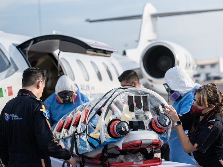 COVID-19 Transport - Airlink Ambulance USMX
